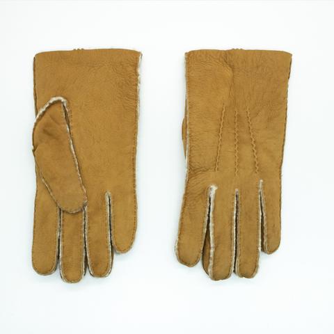 MEN'S SHEARLING GLOVES TAN – Portolano Canada